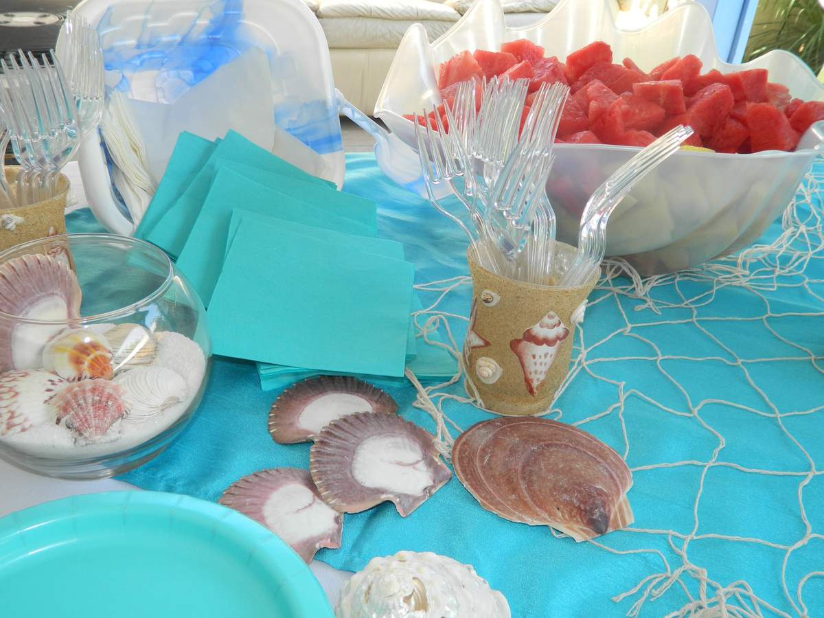 Sea Birthday Party Ideas | Photo 24 of 43 | Catch My Party