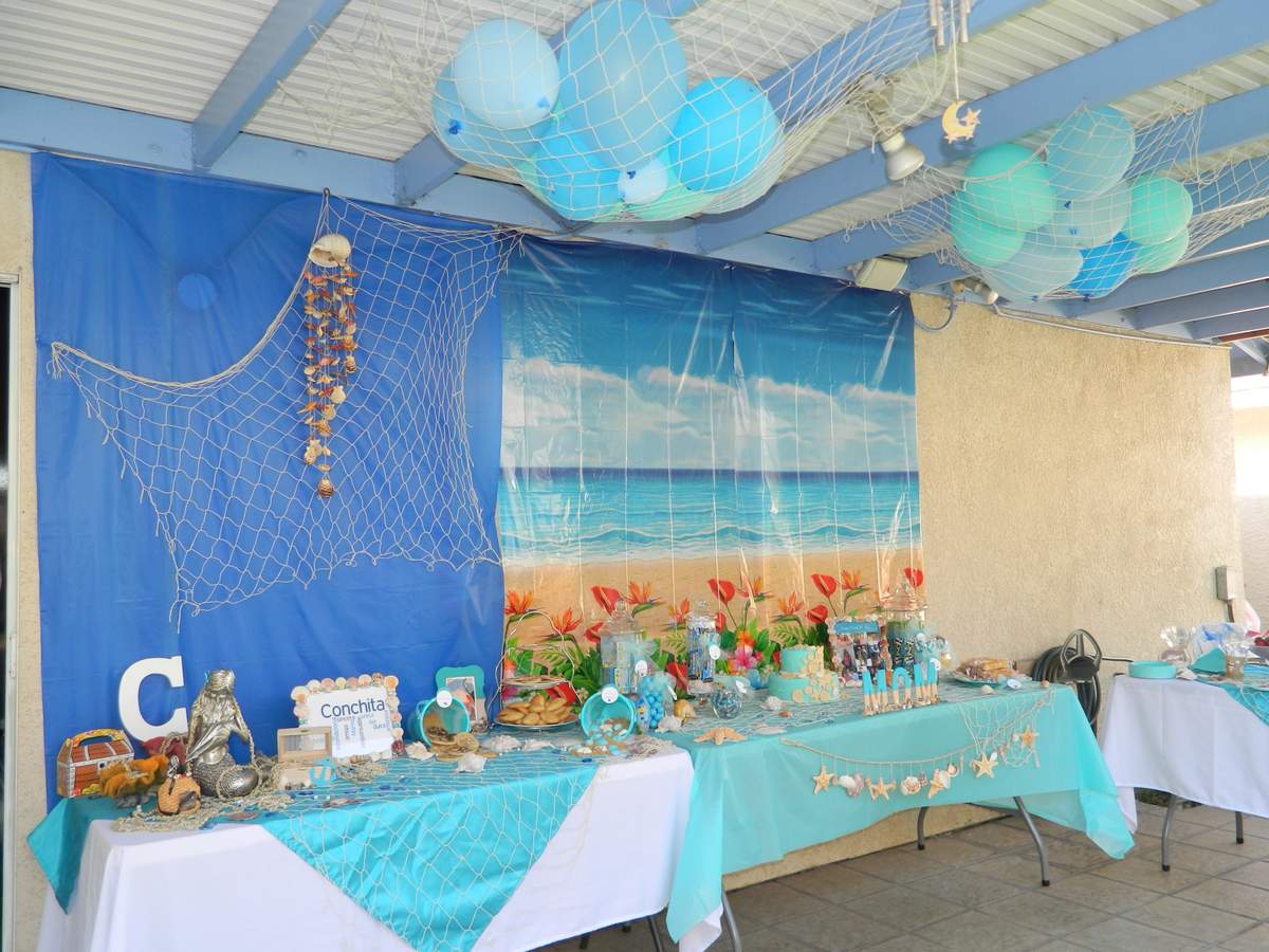 Sea Birthday Party Ideas | Photo 24 of 43 | Catch My Party
