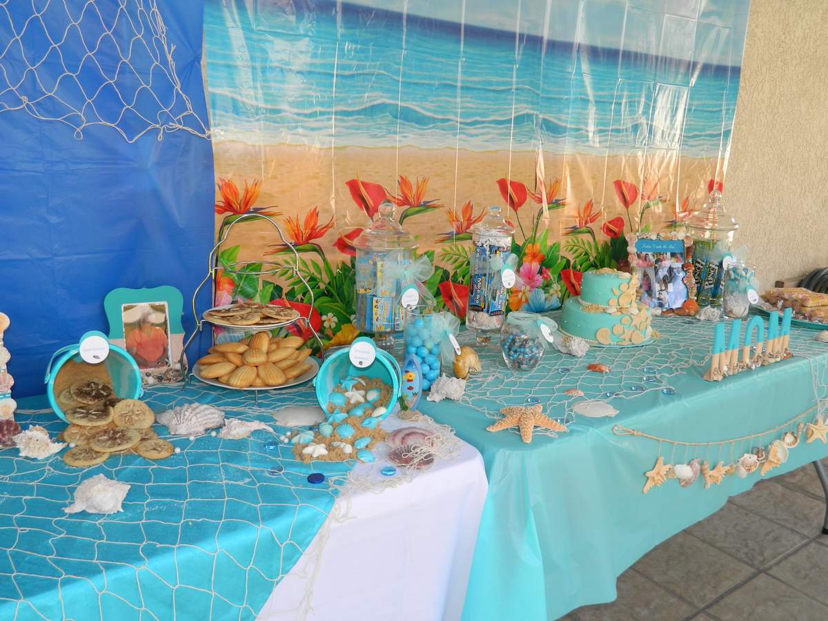 Sea Birthday Party Ideas | Photo 24 of 43 | Catch My Party