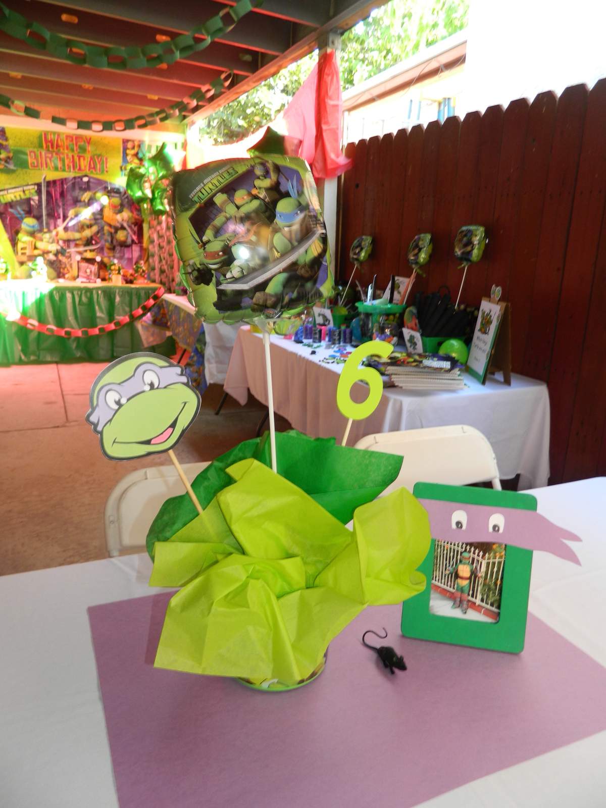 Teenage Mutant Ninja Turtles Birthday Party Ideas | Photo 5 of 43 ...