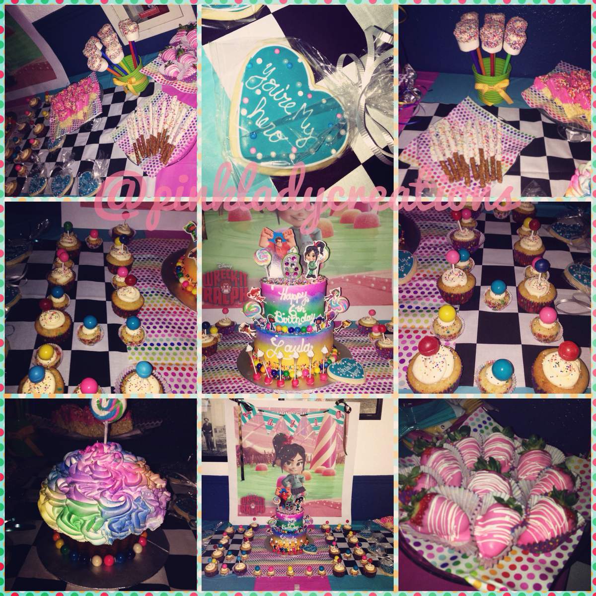 Wreck it Ralph Sugar Rush Birthday Party Ideas | Photo 2 of 13 | Catch ...