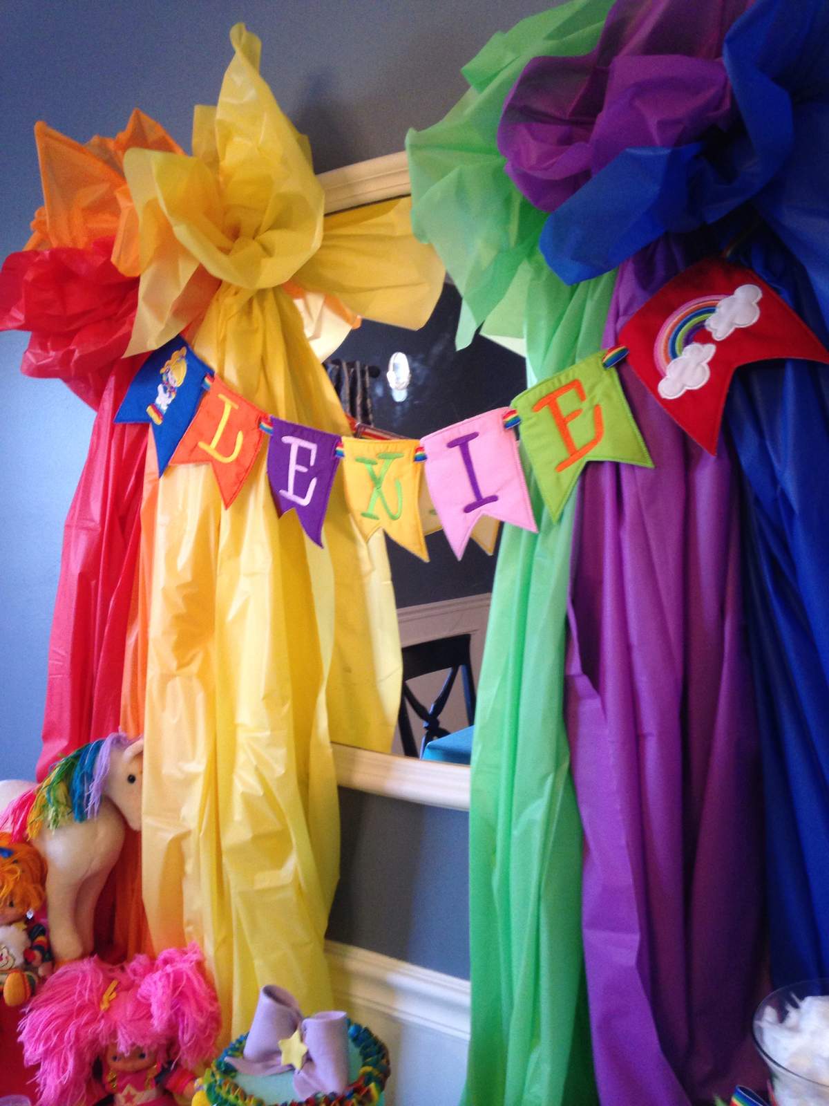 Rainbow brite Birthday Party Ideas | Photo 1 of 16 | Catch My Party