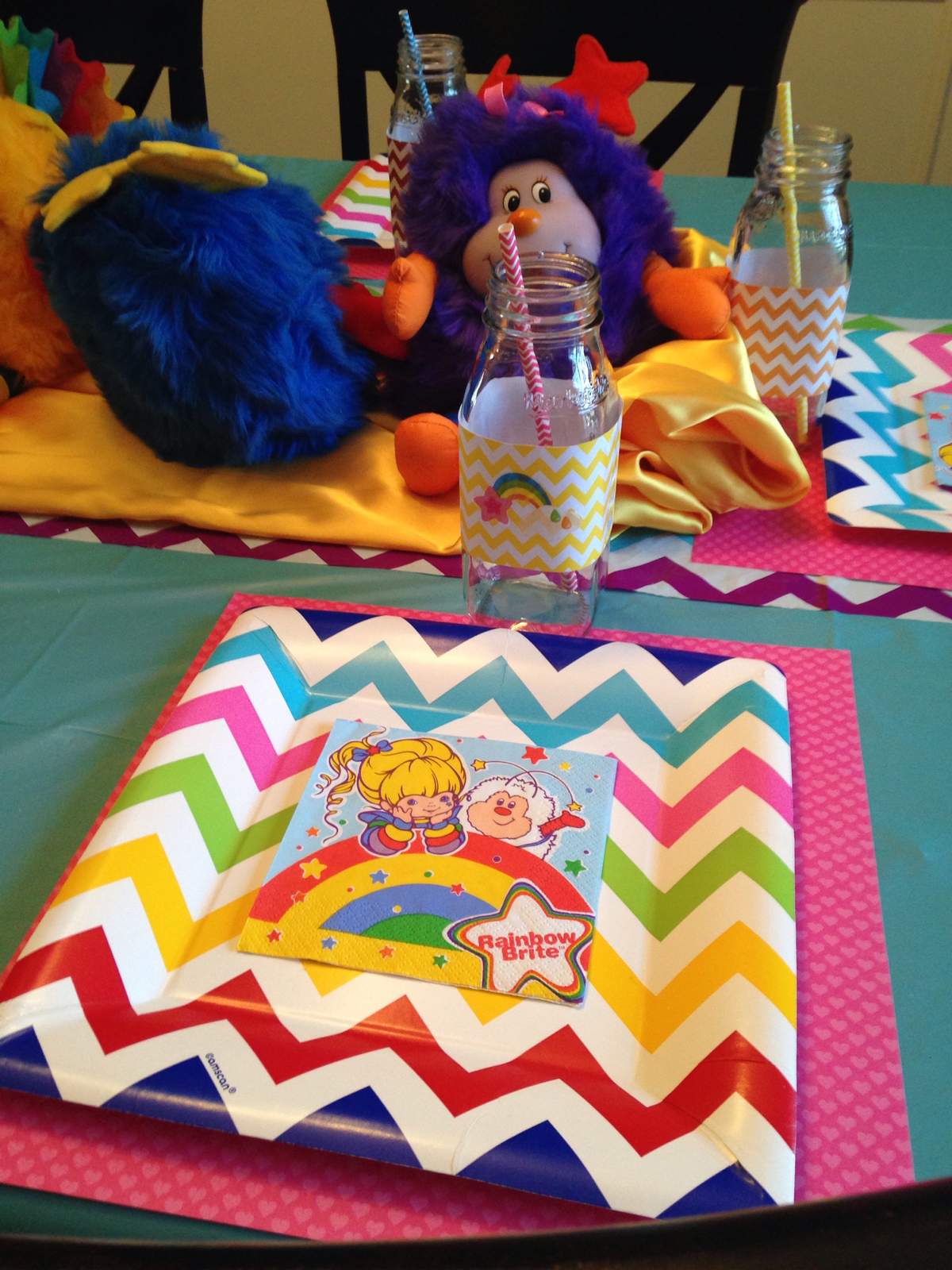 Rainbow brite Birthday Party Ideas | Photo 1 of 16 | Catch My Party
