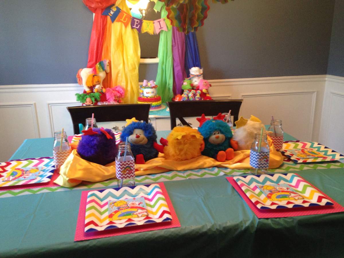 Rainbow brite Birthday Party Ideas | Photo 7 of 16 | Catch My Party