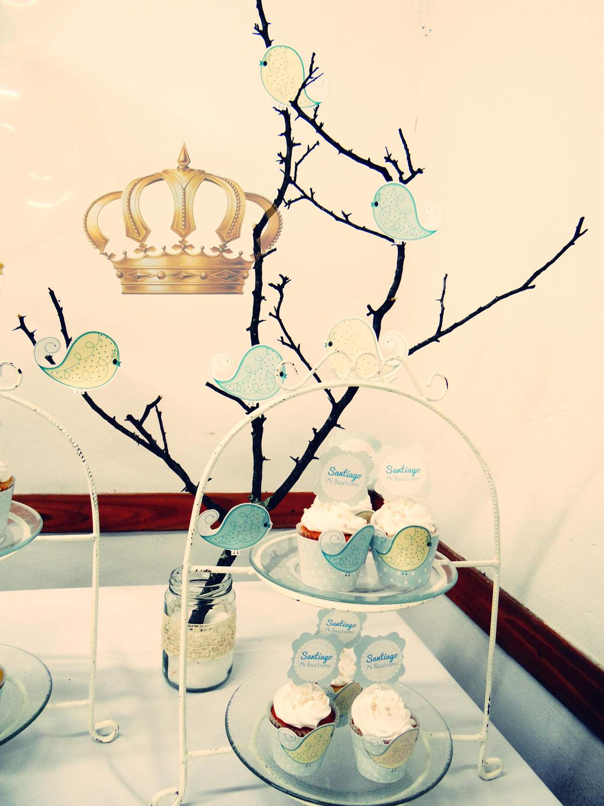 Birds / Feathers / Nest Baptism Party Ideas | Photo 5 of 16 | Catch My ...