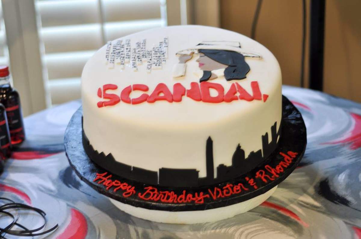 Scandal TV Series Birthday Party Ideas | Photo 1 of 32 | Catch My Party