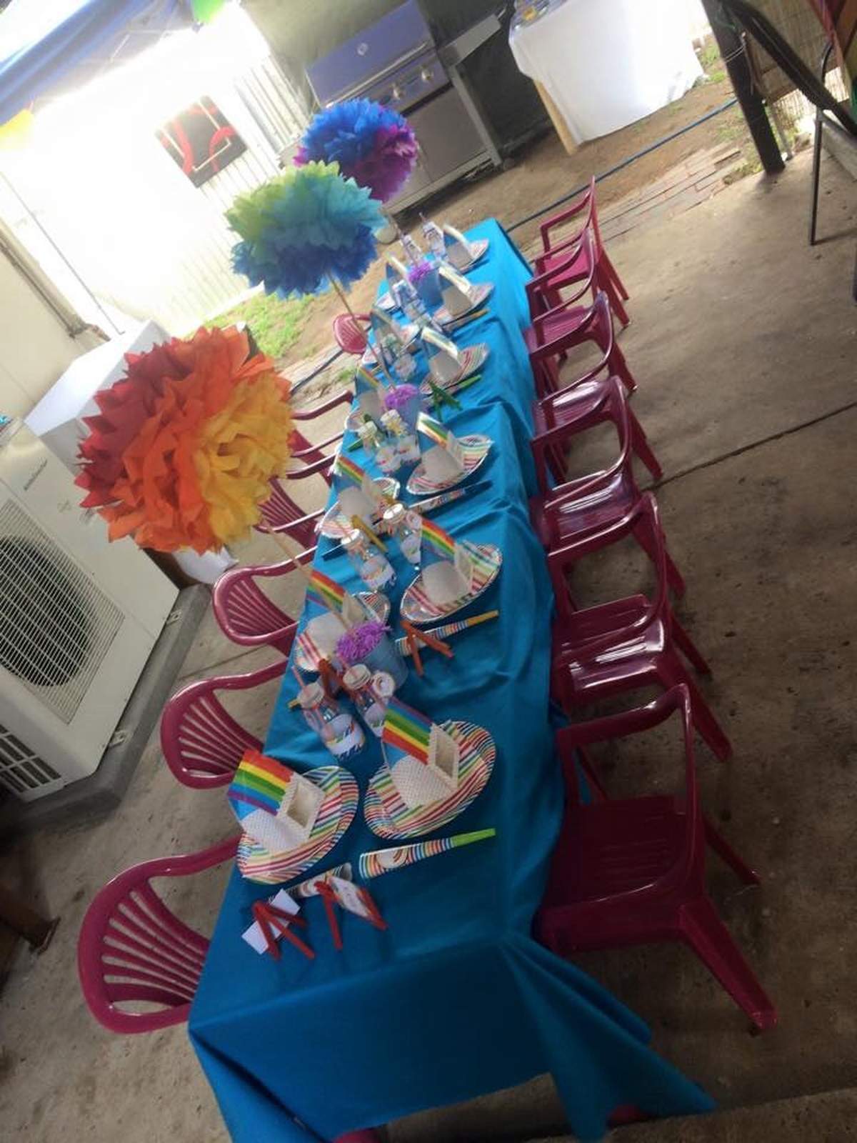 Rainbow Birthday Party Ideas | Photo 34 of 36 | Catch My Party