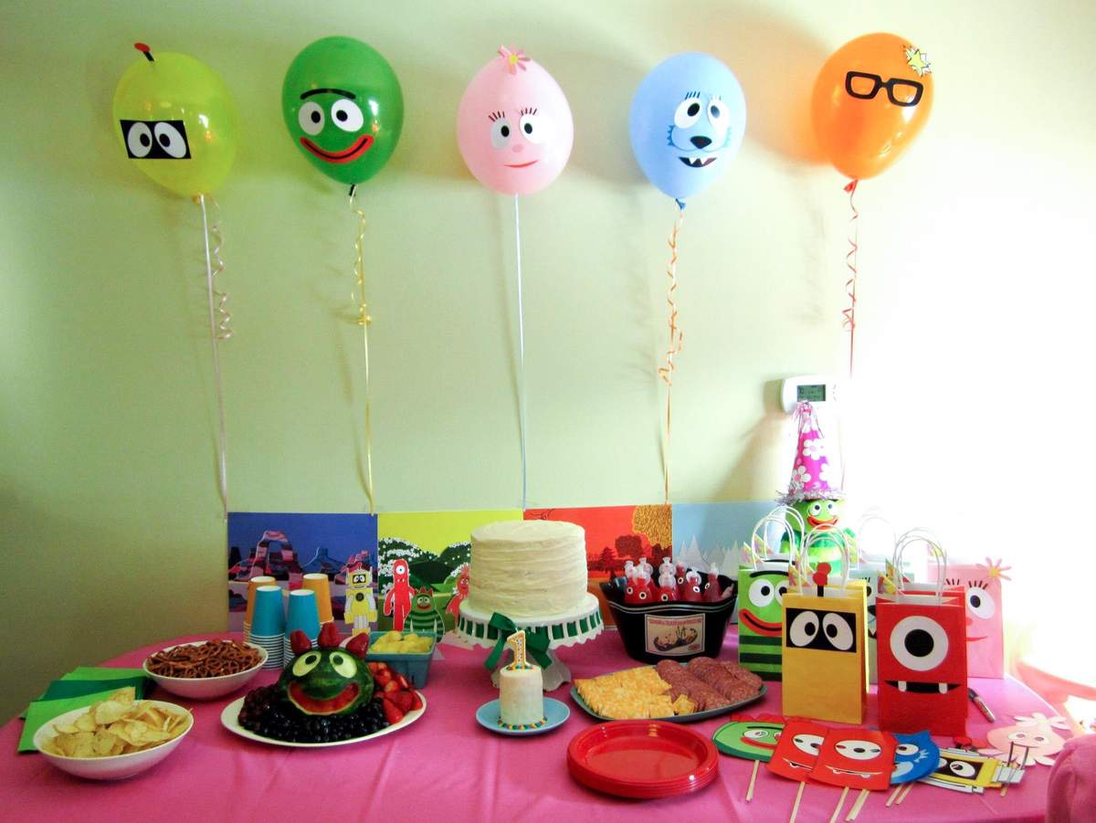 Yo Gabba Gabba Birthday Party Ideas | Photo 1 of 10 | Catch My Party