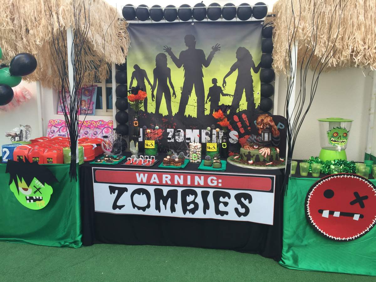 Zombie Party Ideas | Photo 4 of 43 | Catch My Party