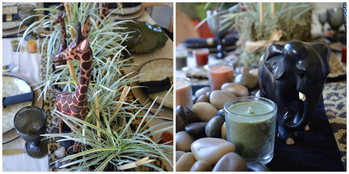 Safari Dinner Party Party Ideas | Photo 10 of 13 | Catch My Party