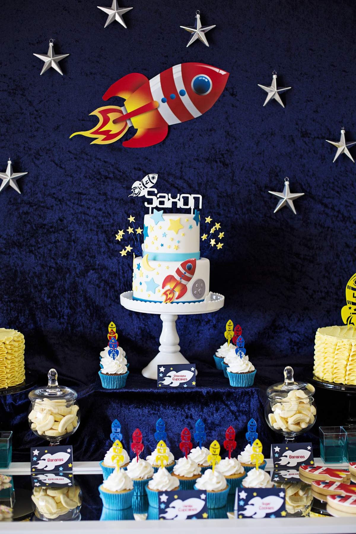 Rockets / Outer space Birthday Party Ideas | Photo 10 of 10 | Catch My ...