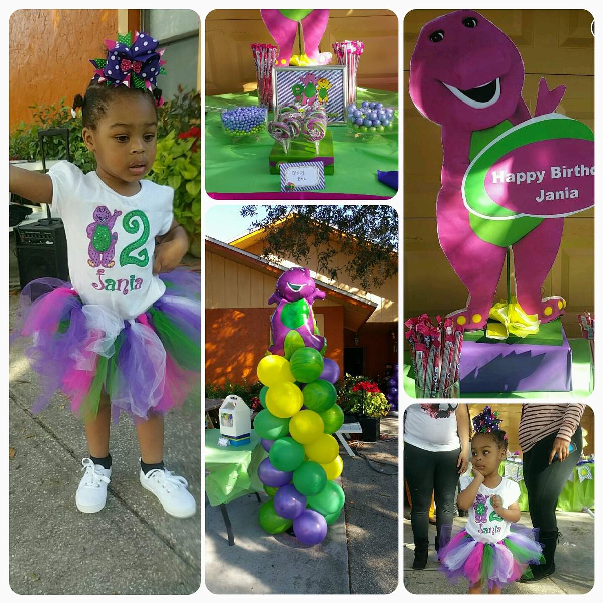 barney Birthday Party Ideas | Photo 1 of 8 | Catch My Party