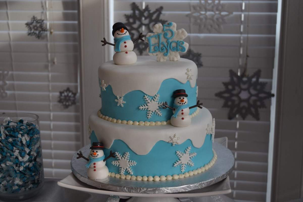 Snowman and Snowflakes Birthday Party Ideas | Photo 7 of 10 | Catch My ...