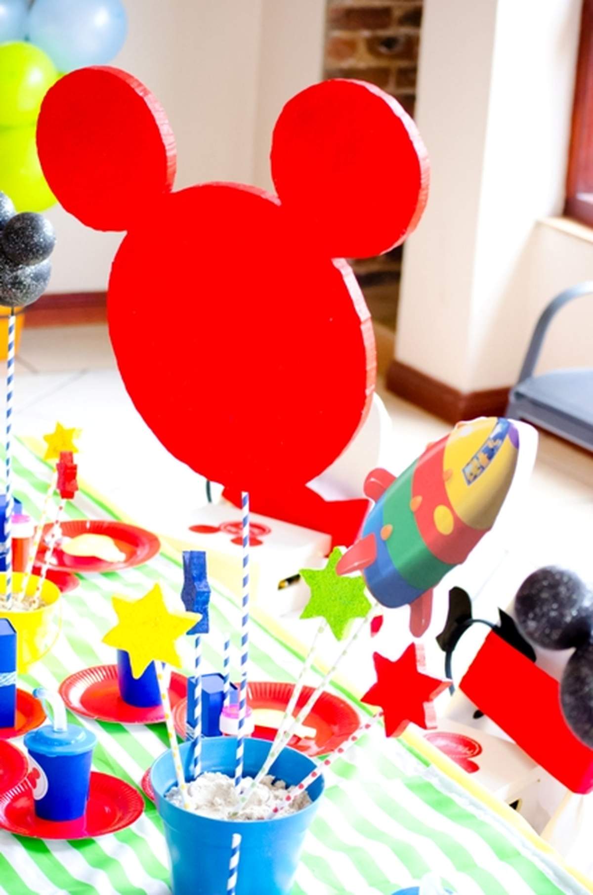 mickey mouse space adventure Birthday Party Ideas | Photo 1 of 56 ...