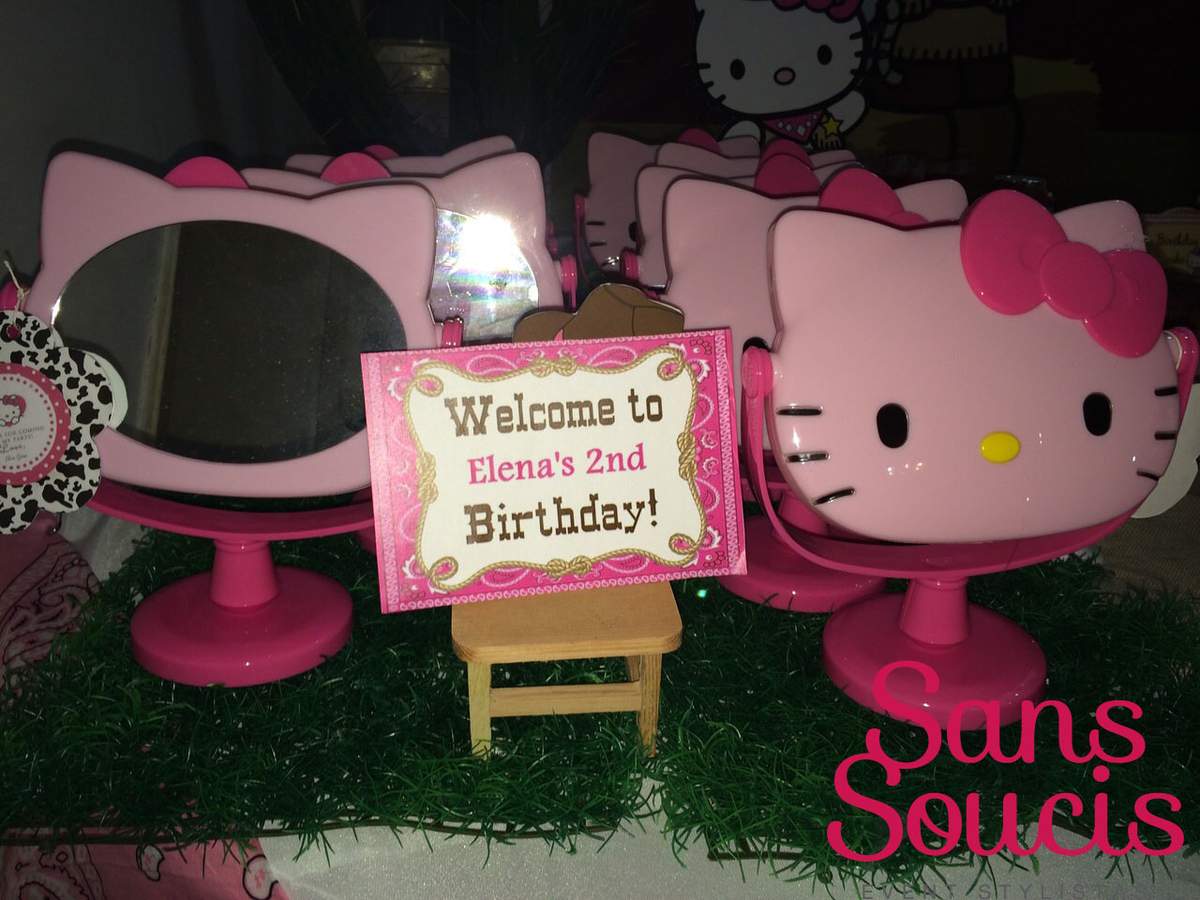 Western Cowgirl Hello Kitty Birthday Party Ideas | Photo 1 of 25 ...