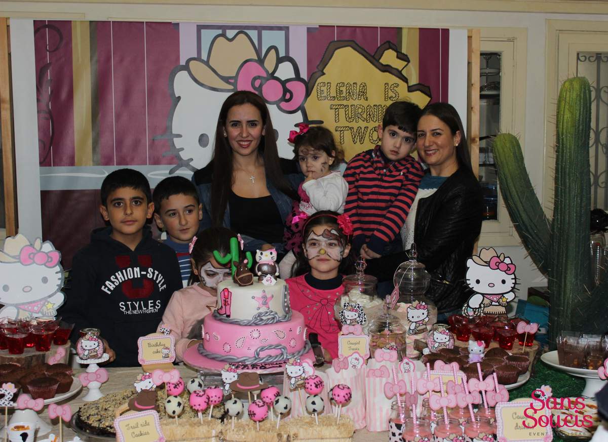 Western Cowgirl Hello Kitty Birthday Party Ideas | Photo 11 of 25 ...