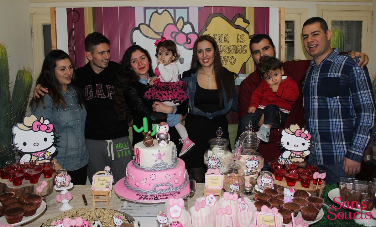 Western Cowgirl Hello Kitty Birthday Party Ideas | Photo 11 of 25 ...