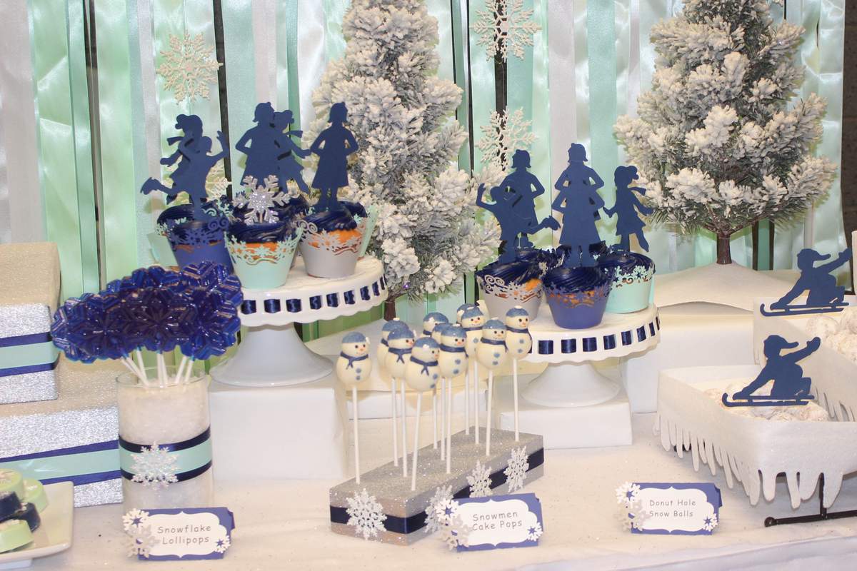 Ice Skating Birthday Party Ideas | Photo 4 of 27 | Catch My Party