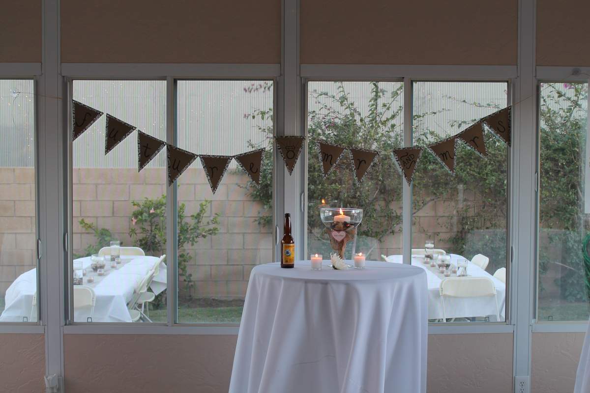 neutral colors Engagement Party Ideas | Photo 3 of 18 | Catch My Party