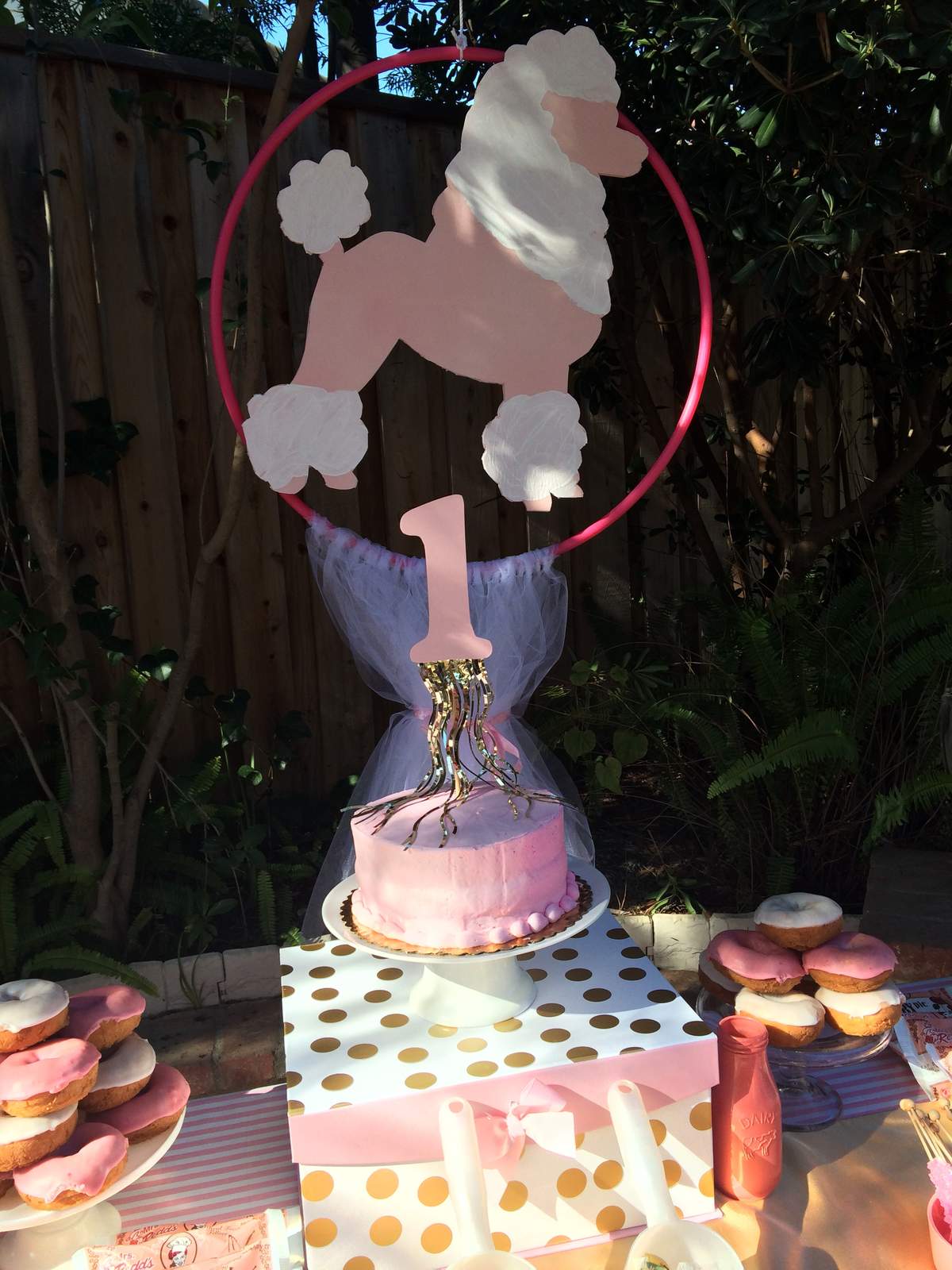 Pink poodle Birthday Party Ideas | Photo 43 of 43 | Catch My Party