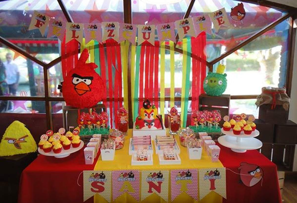 Angry Birds Birthday Party Ideas | Photo 3 of 10 | Catch My Party