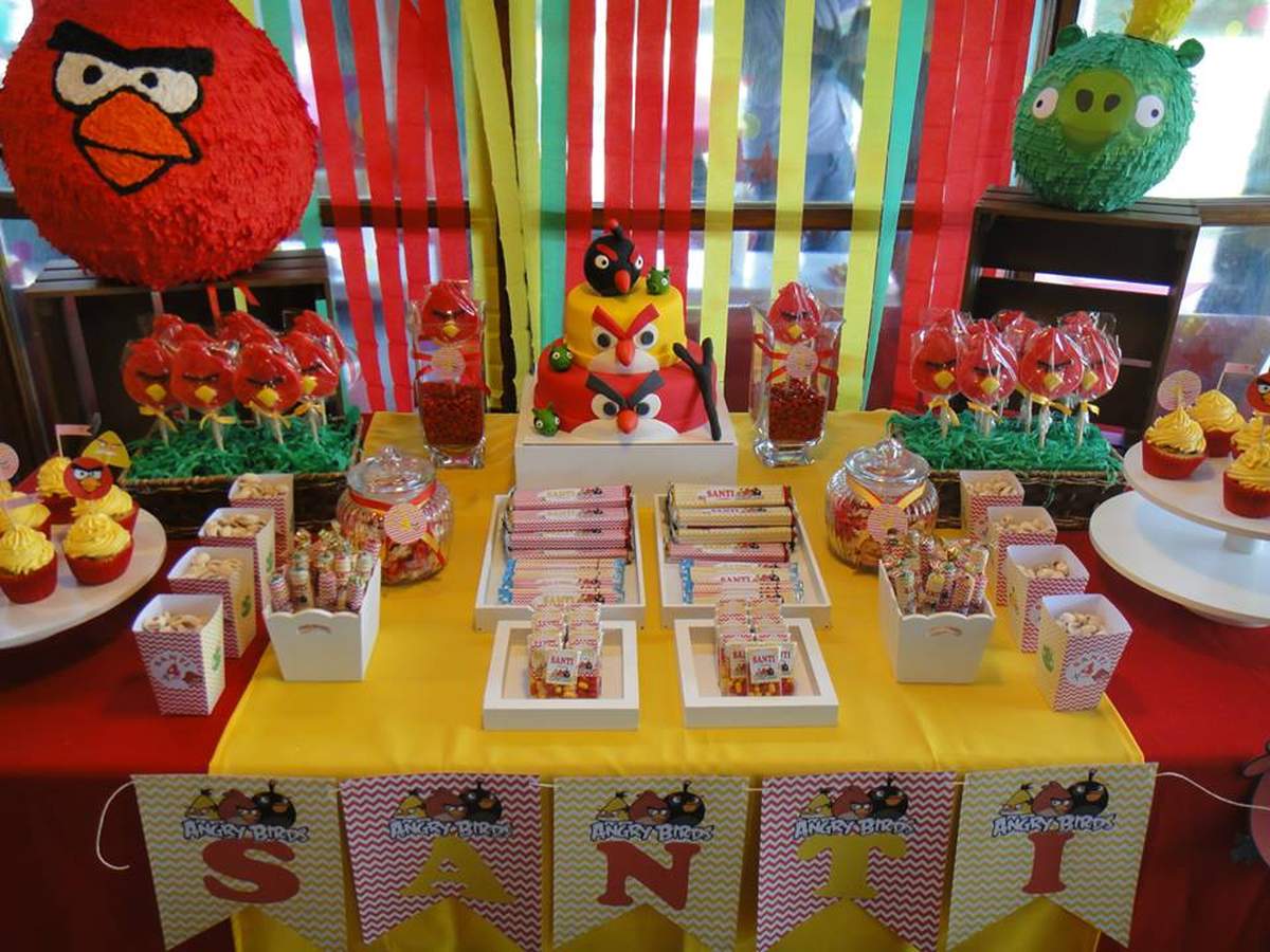 Angry Birds Birthday Party Ideas | Photo 3 of 10 | Catch My Party