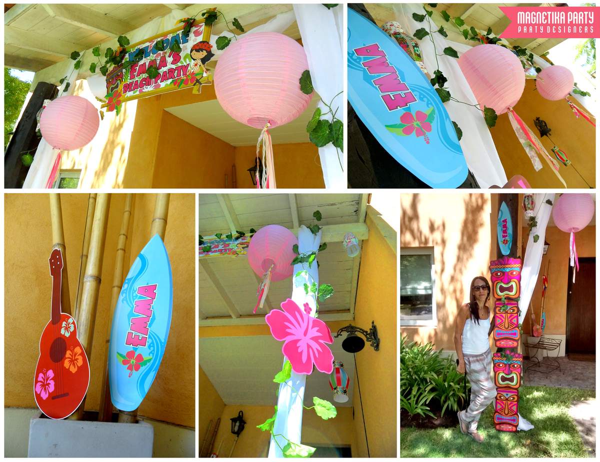 Luau - Beach Party - Hawaiian Birthday Party Ideas | Photo 4 of 27 ...