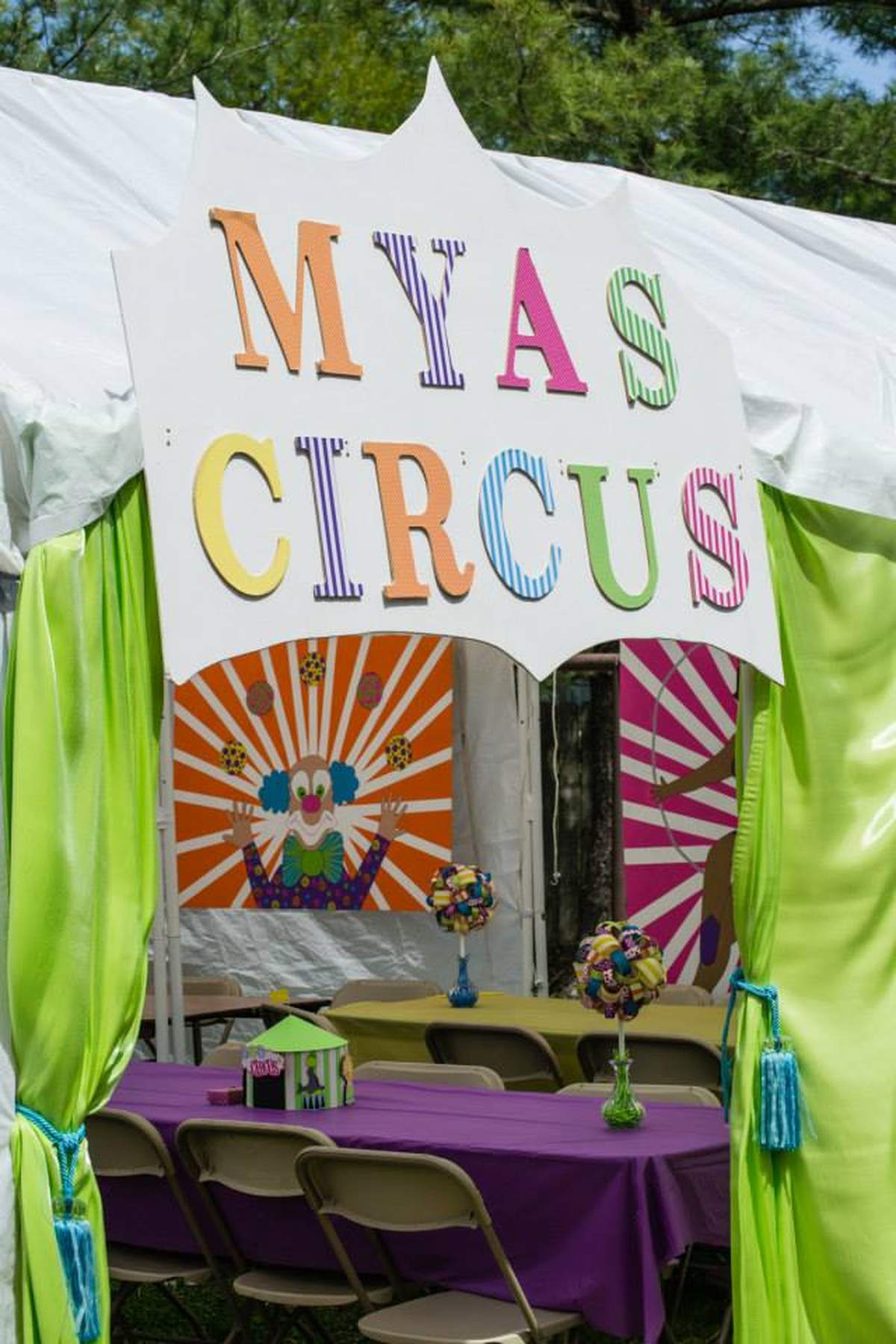 Circus / Carnival Birthday Party Ideas | Photo 1 of 37 | Catch My Party