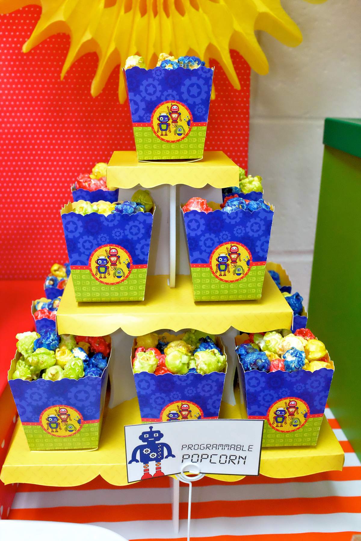 Robots Birthday Party Ideas | Photo 1 of 44 | Catch My Party