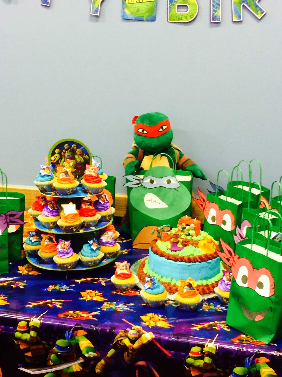 Teenage Mutant Ninja Turtles Birthday Party Ideas | Photo 2 of 60 ...