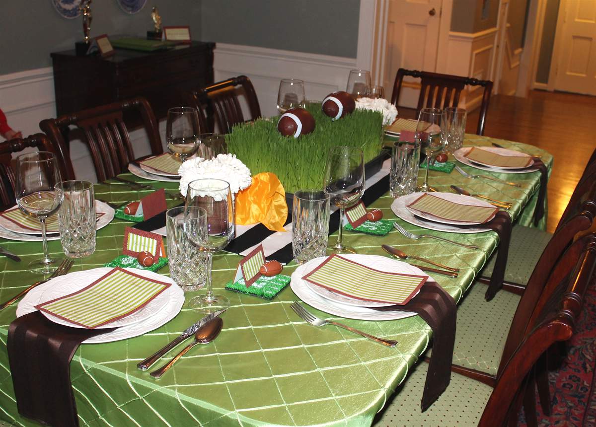 Fantasy Football Dinner Party Party Ideas | Photo 13 of 20 | Catch My Party