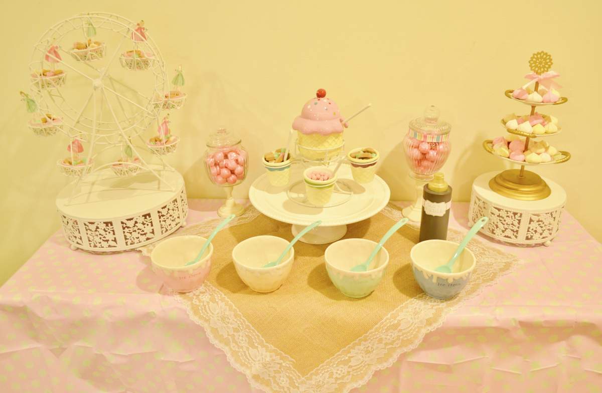 Vintage, ice cream, pink, pastels Summer Party Ideas | Photo 6 of 10 ...