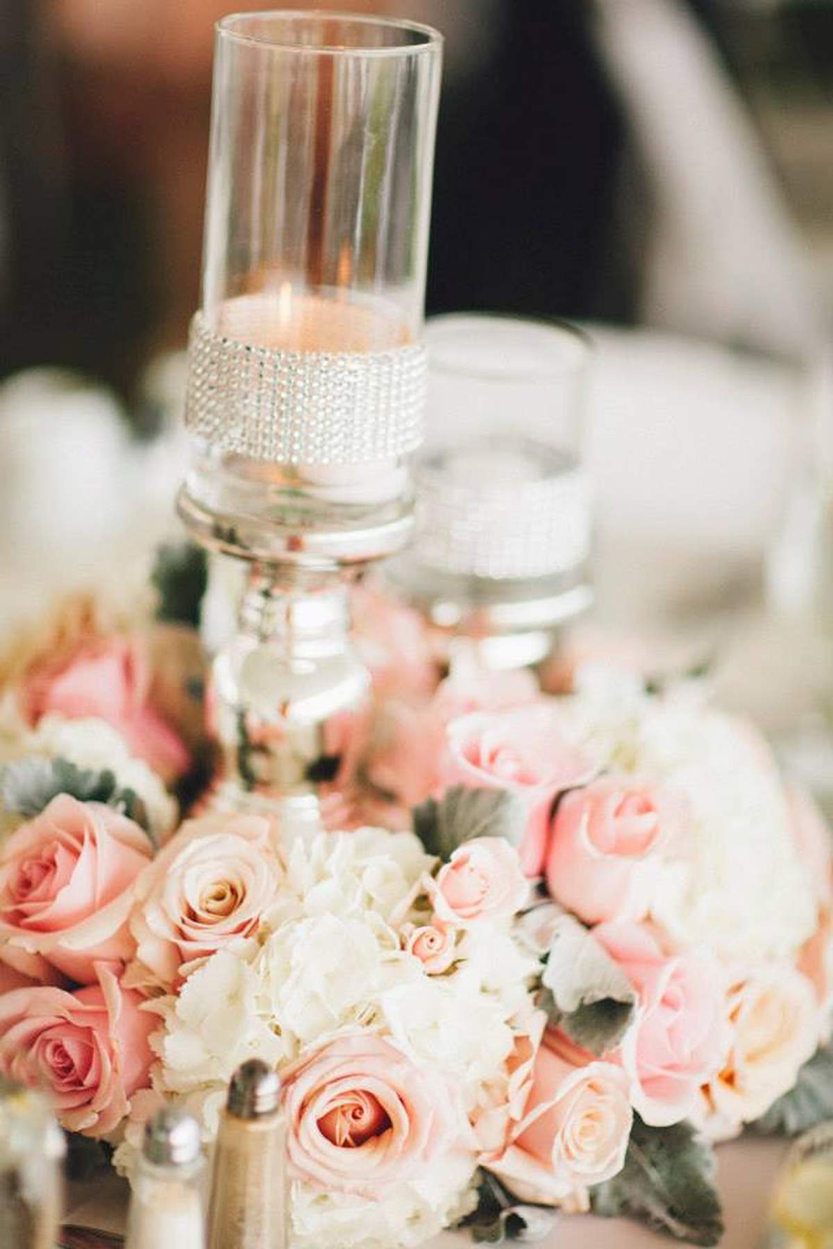 Blush and Silver Wedding Party Ideas | Photo 32 of 61 | Catch My Party