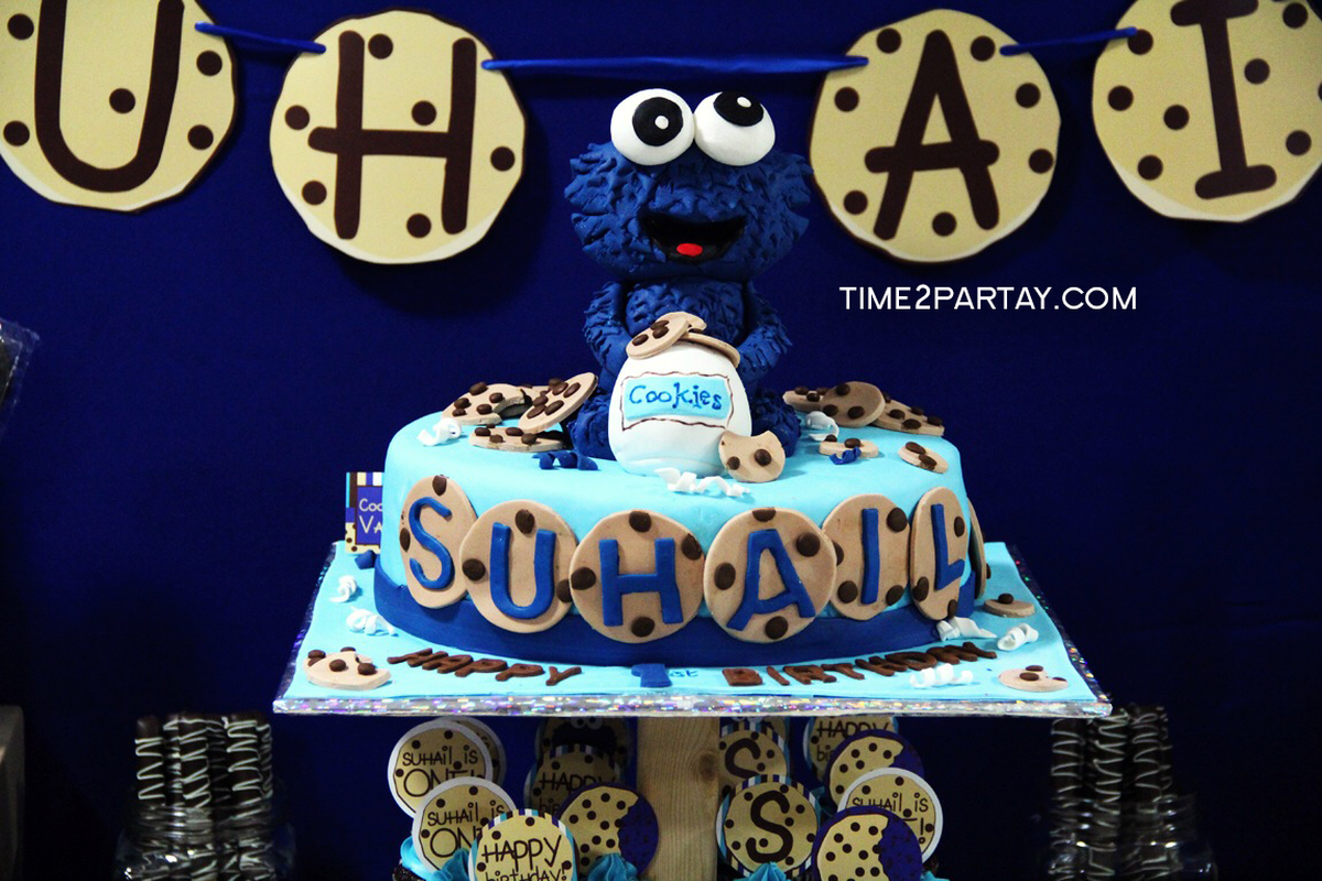 Cookie Monster Birthday Party Ideas | Photo 1 of 37 | Catch My Party