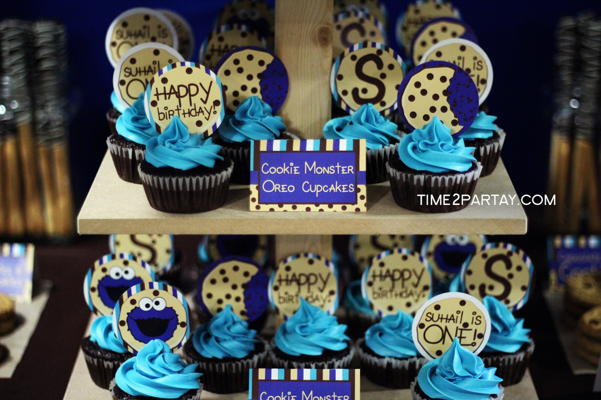 Cookie Monster Birthday Party Ideas | Photo 1 of 37 | Catch My Party