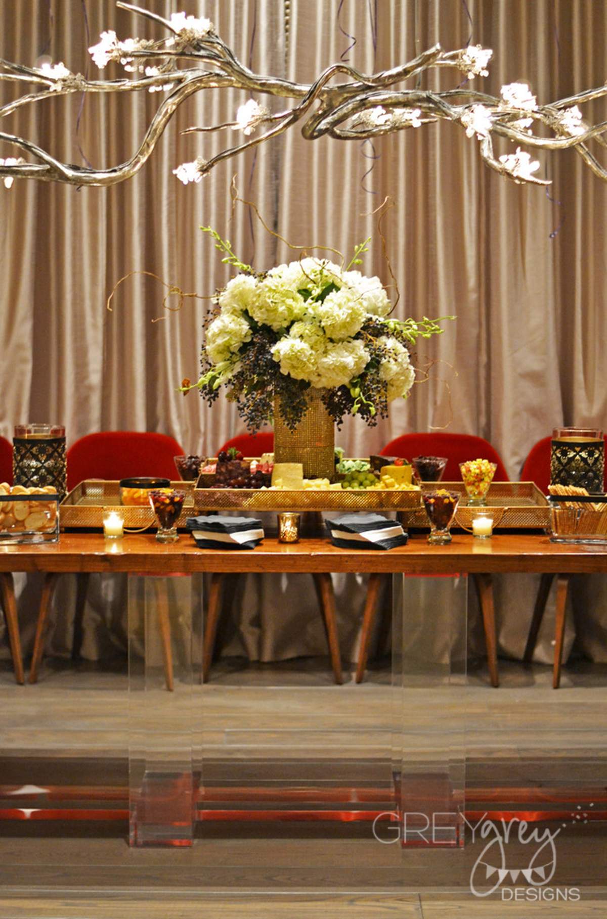 Black and Gold, Leopard Skin Birthday Party Ideas | Photo 2 of 44 ...