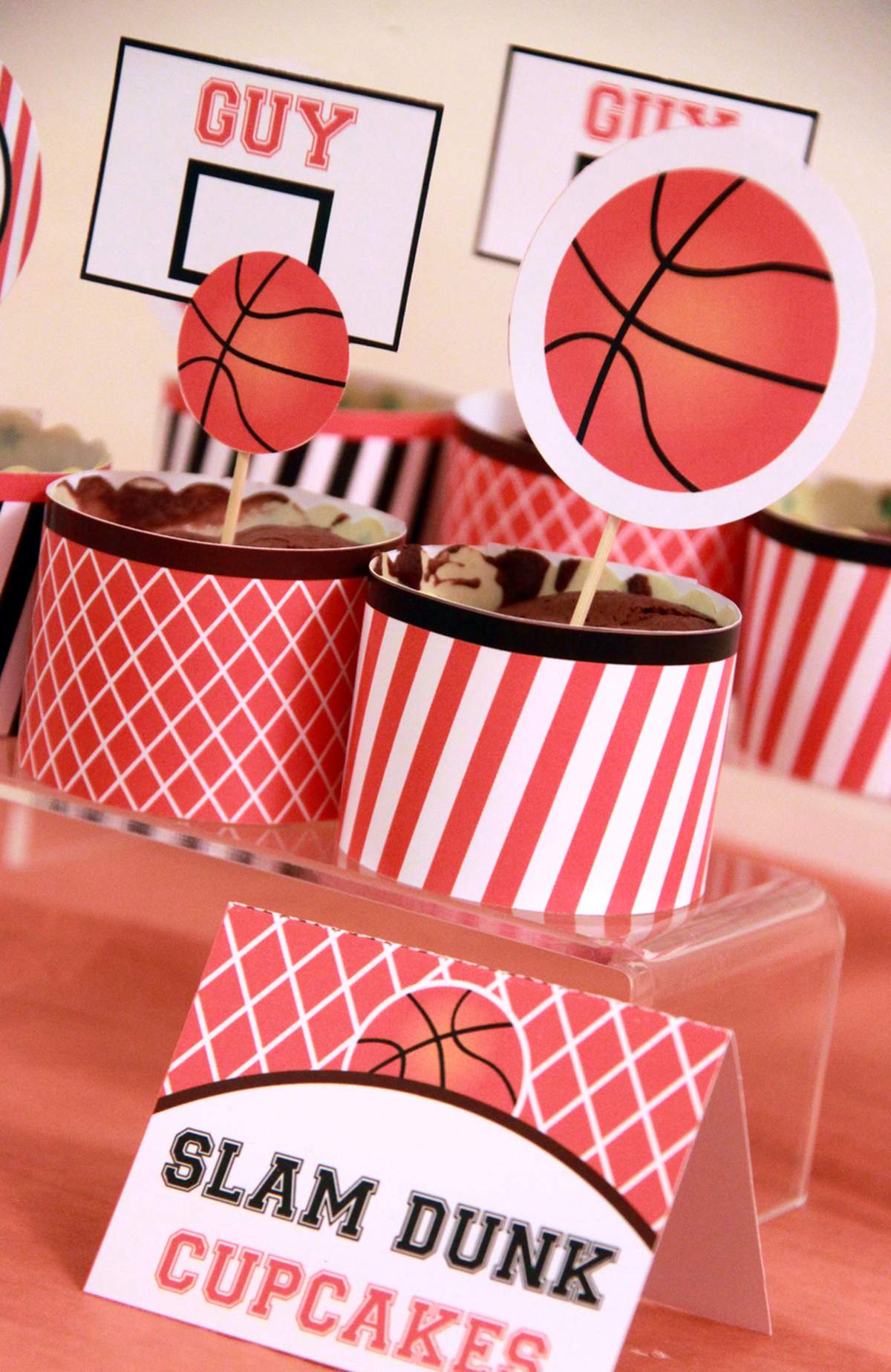 Basketball Birthday Party Ideas | Photo 1 of 61 | Catch My Party