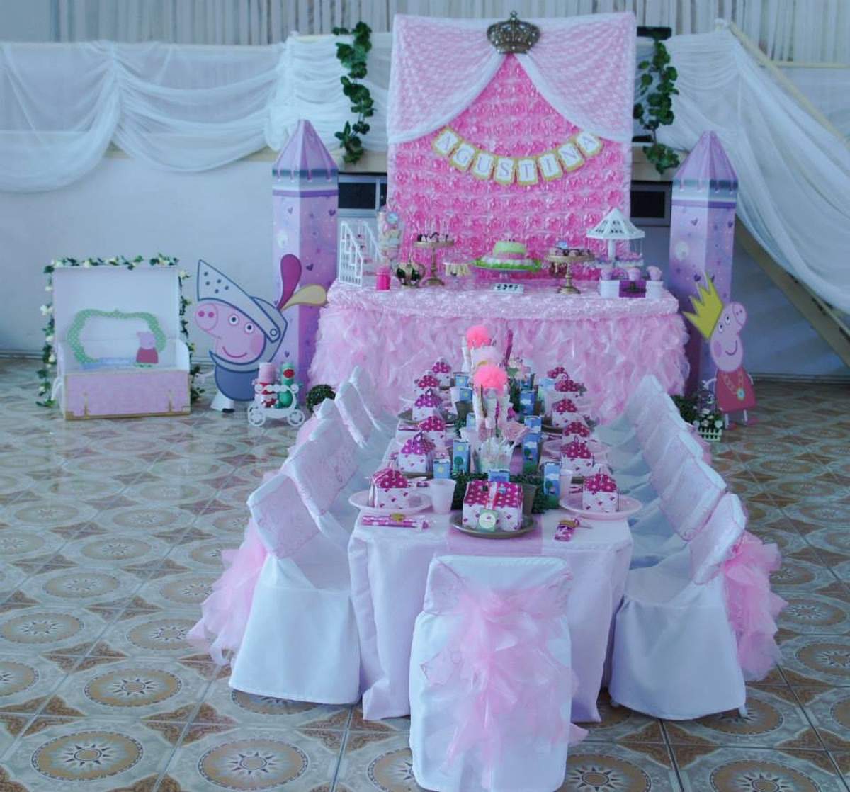 PEPPA PIG PRINCESS Birthday Party Ideas | Photo 1 of 42 | Catch My Party