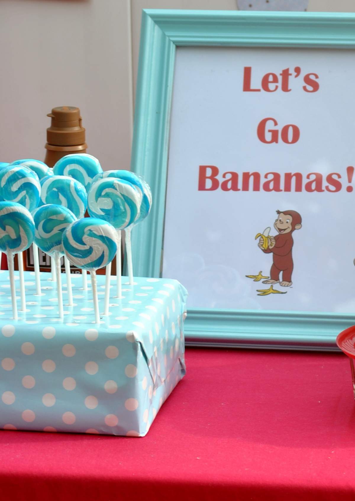 Curious George Birthday Party Ideas | Photo 5 of 12 | Catch My Party