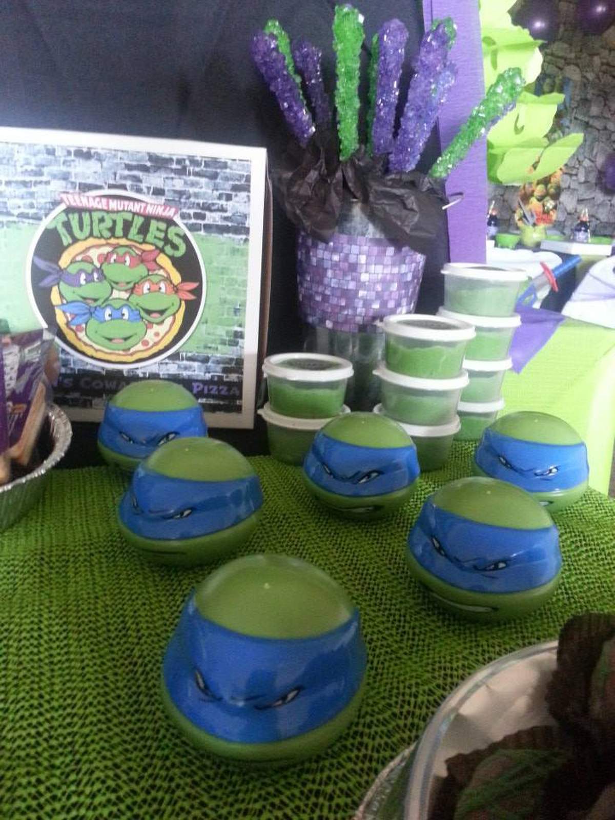 Teenage Mutant Ninja Turtles Birthday Party Ideas | Photo 6 of 28 ...
