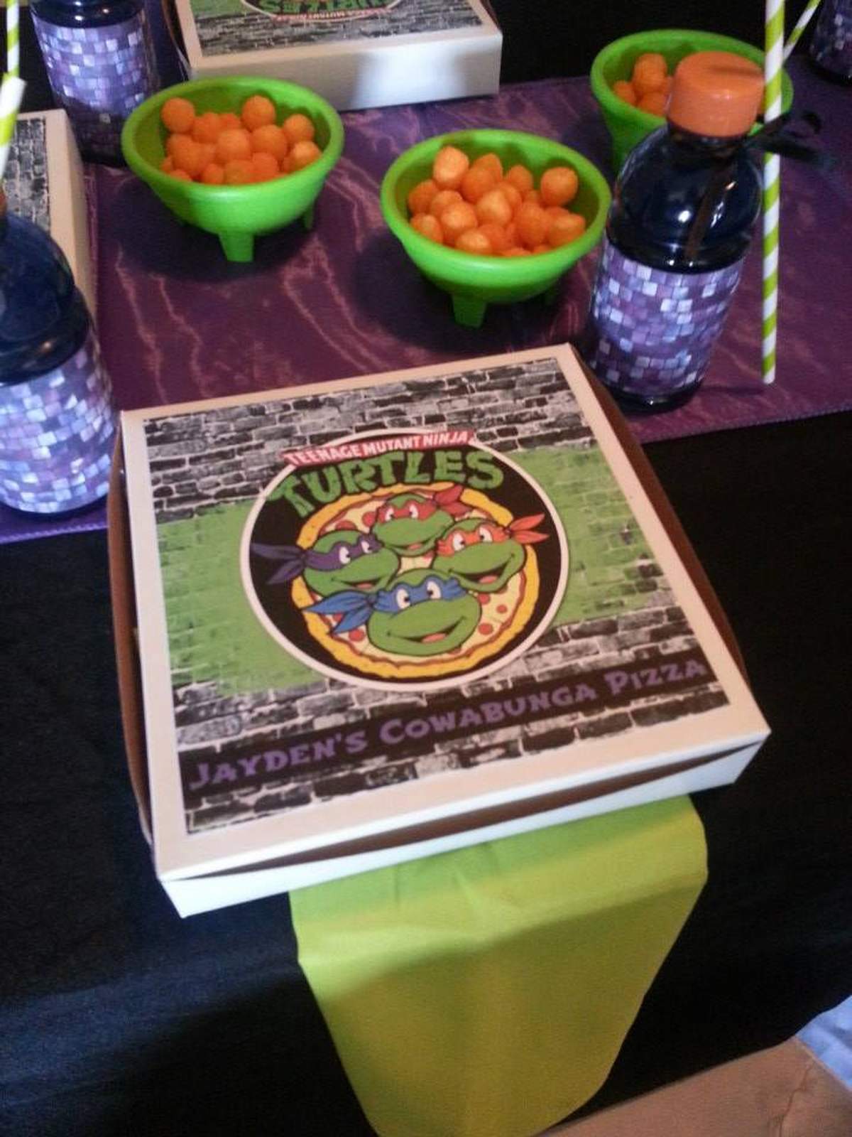 Teenage Mutant Ninja Turtles Birthday Party Ideas | Photo 6 of 28 ...