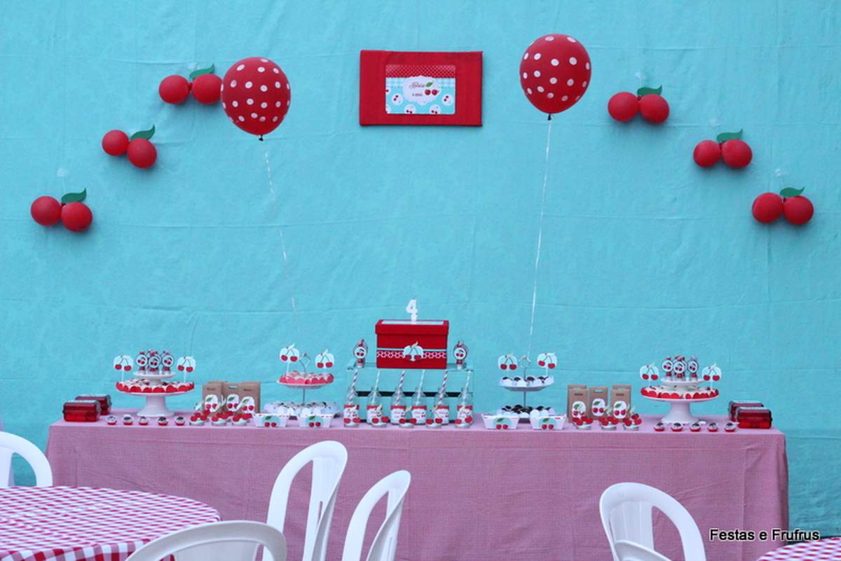 Cherry Birthday Party Ideas | Photo 4 of 17 | Catch My Party