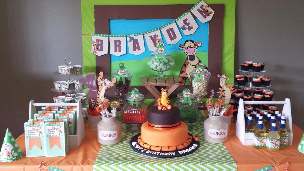 Tigger Birthday Party Ideas | Photo 1 of 18 | Catch My Party