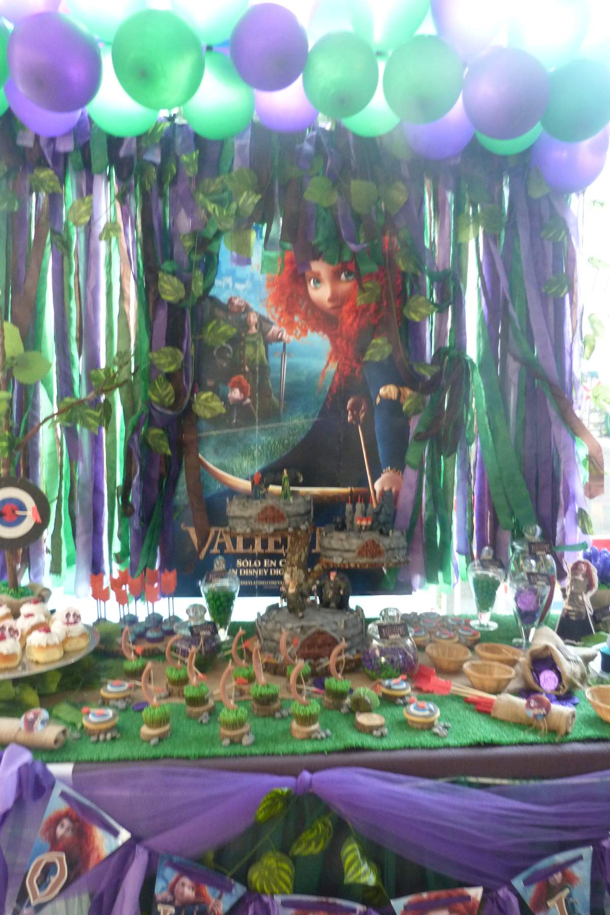 Merida / Birthday "Brave (valiente) " | Catch My Party