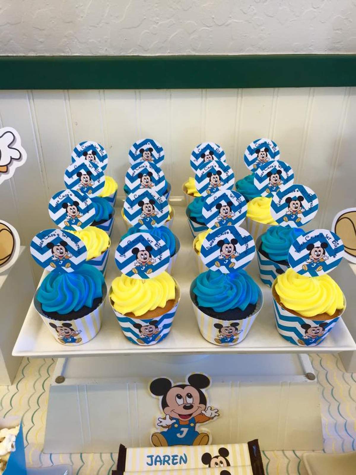 Baby Boy 1st Birthday Mickey Mouse Cake 1st Birthday Ideas