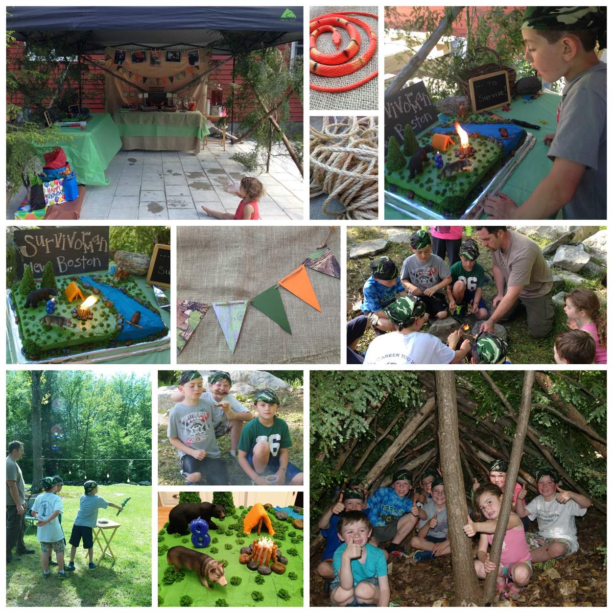 Survivorman - Les Stroud Birthday Party Ideas | Photo 25 of 32 | Catch ...