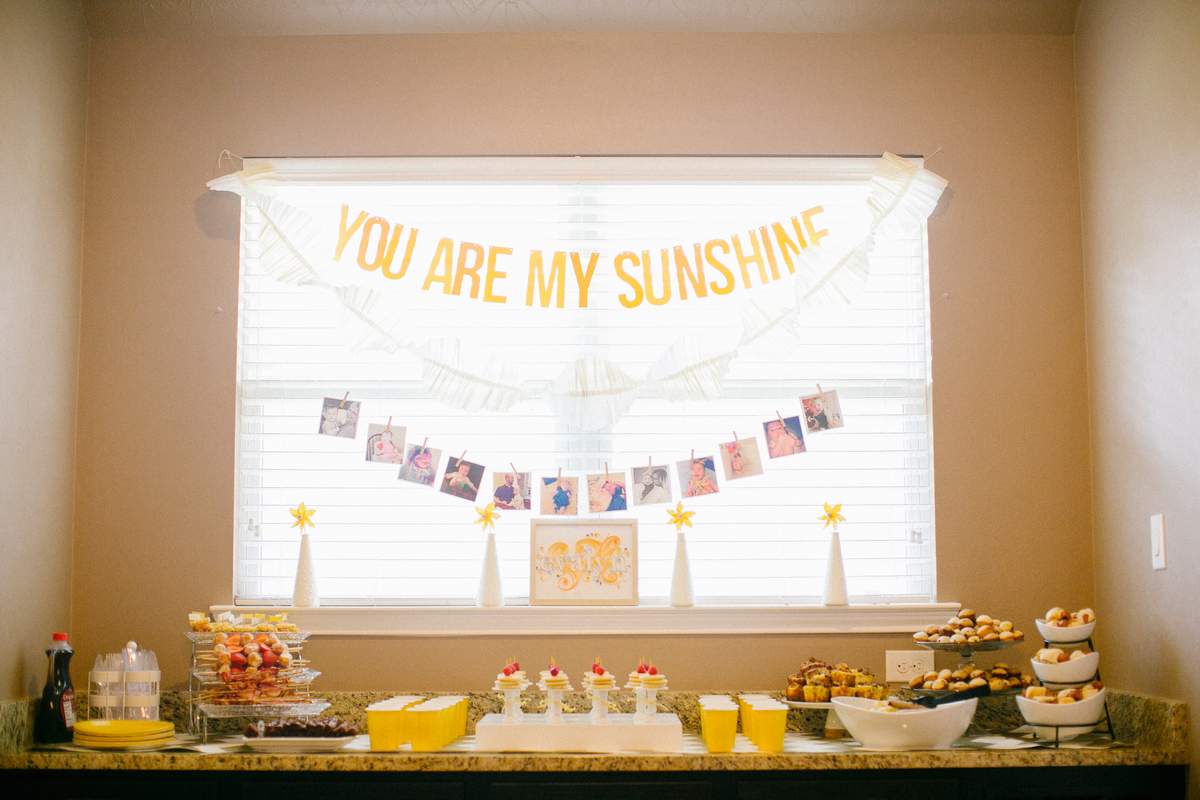 You are My Sunshine Birthday Party Ideas | Photo 11 of 36 | Catch My Party