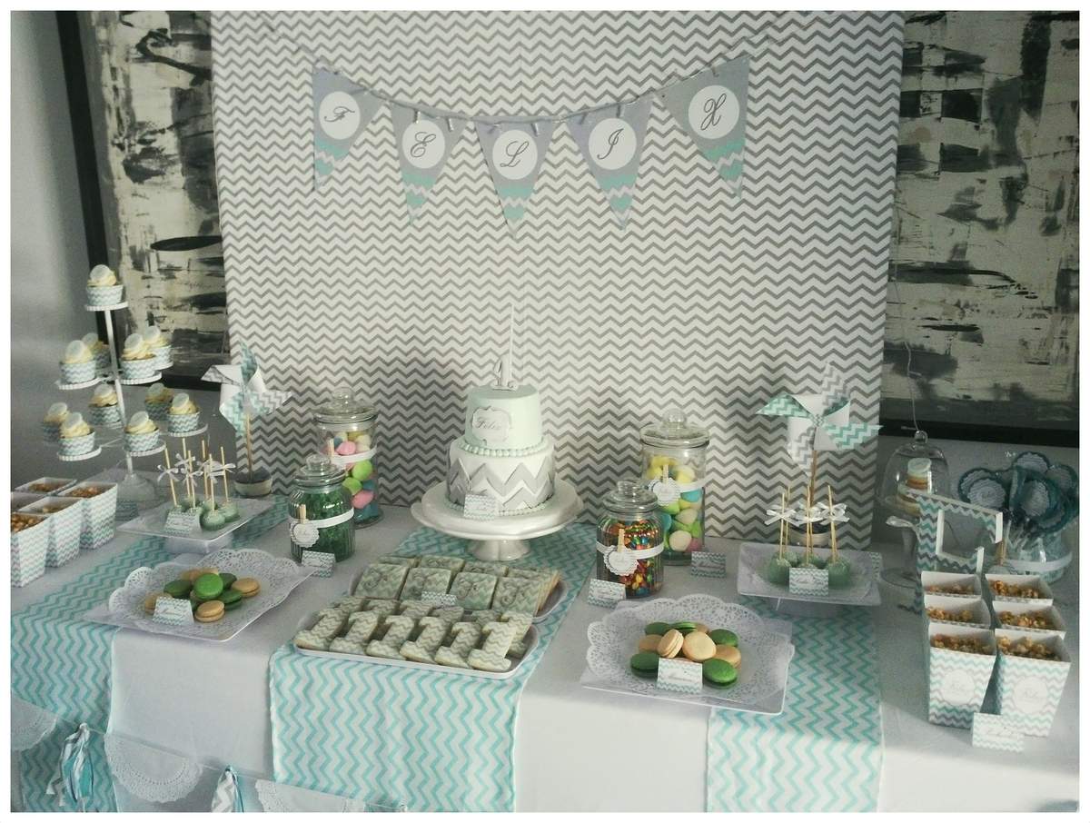 Chevron Birthday Party Ideas | Photo 3 of 11 | Catch My Party