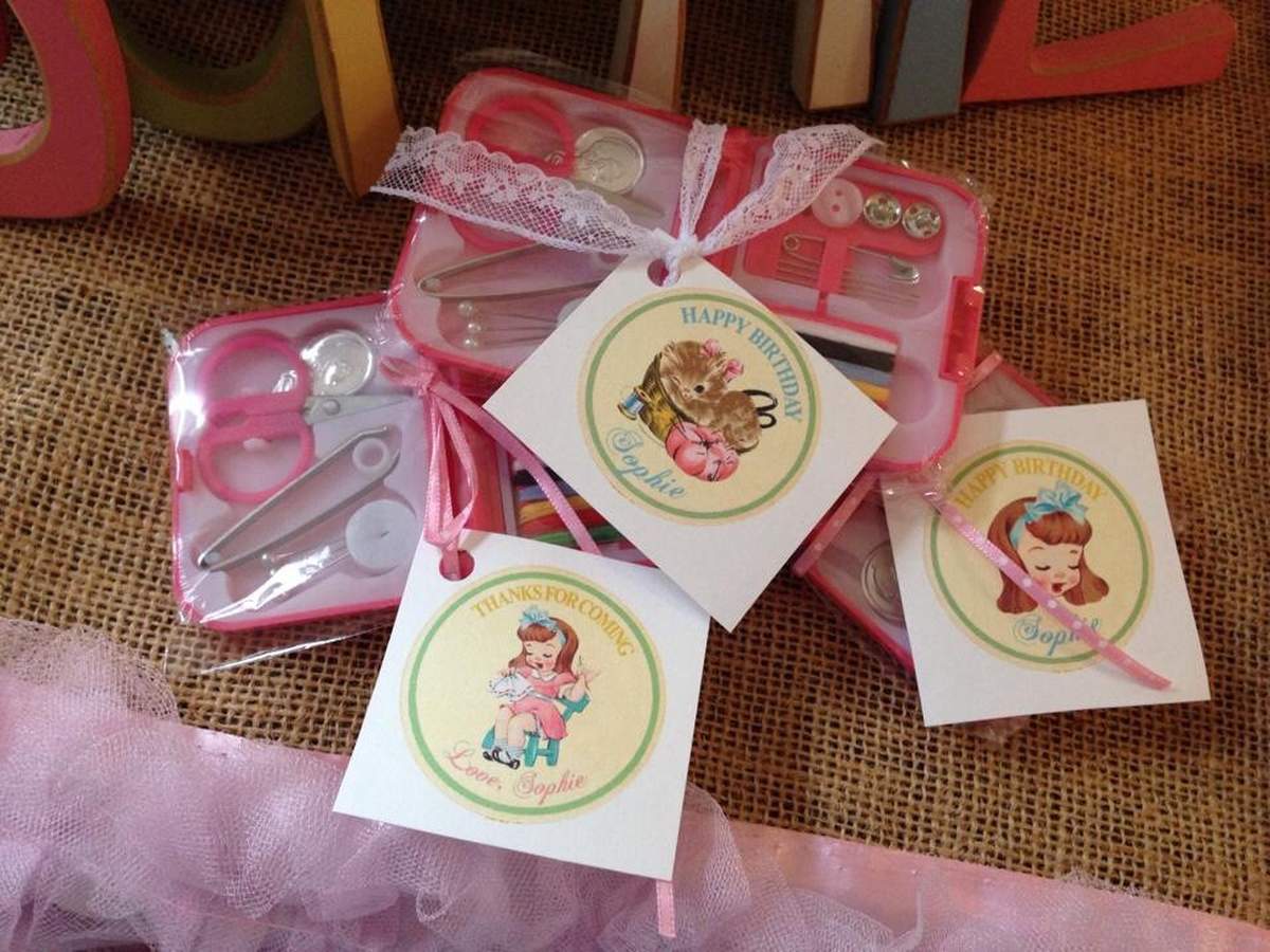 Sewing birthday party Birthday Party Ideas | Photo 2 of 13 | Catch My Party