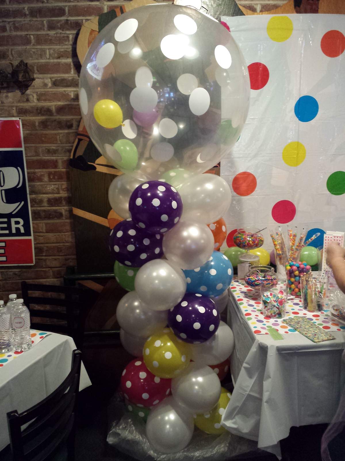 Polka Dots Birthday Party Ideas | Photo 16 of 18 | Catch My Party